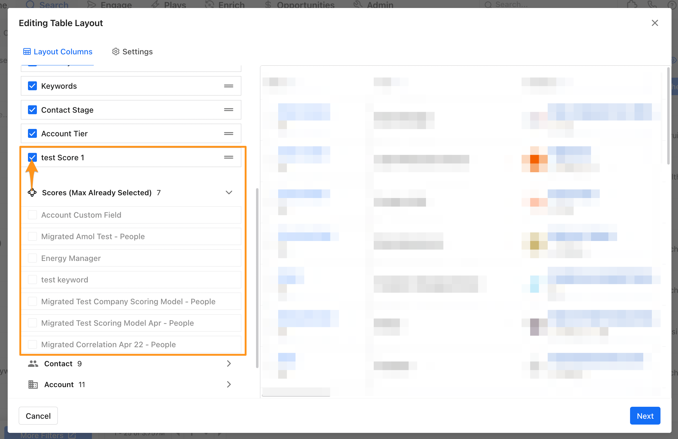 Scores Overview – Apollo.io