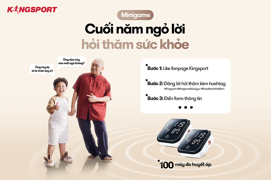 [MINIGAME] TẶNG 100 MÁY ĐO HUYẾT ÁP - Cho 100 lời hỏi thăm sức khỏe đầu ...
