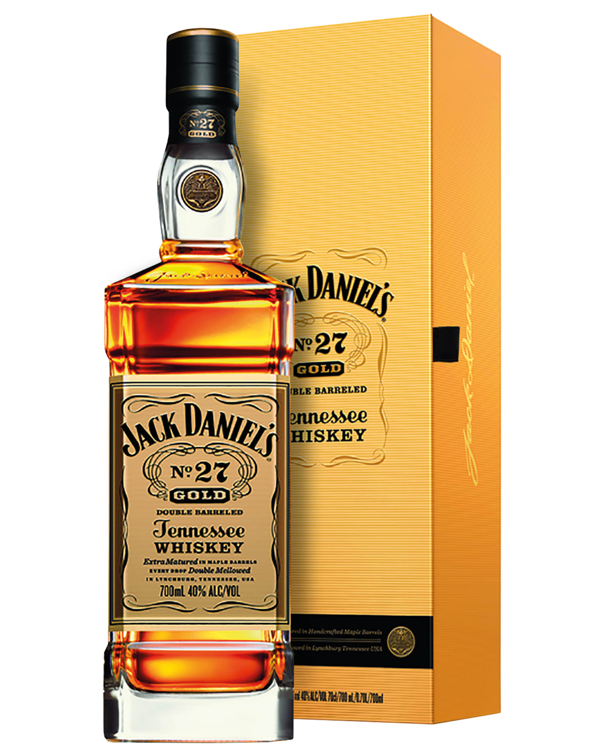 N° 27 Gold Double Barreled Tennessee Whiskey Jack Daniel's 0,7 L