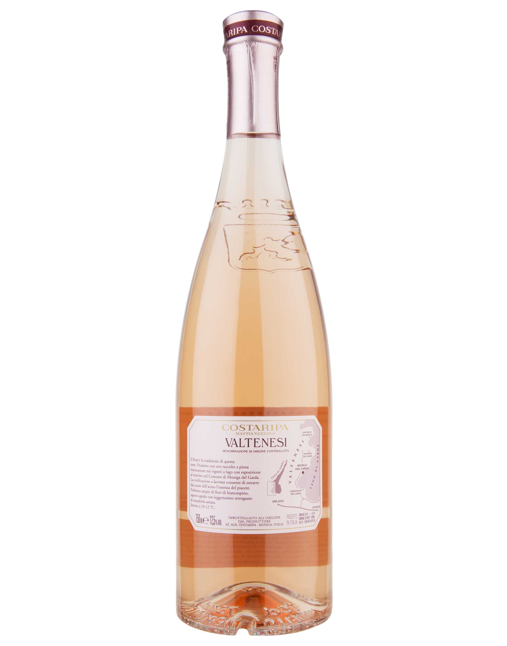 Valtènesi DOC Rosamara Costaripa 2017 0,75 ℓ, vino rosato
