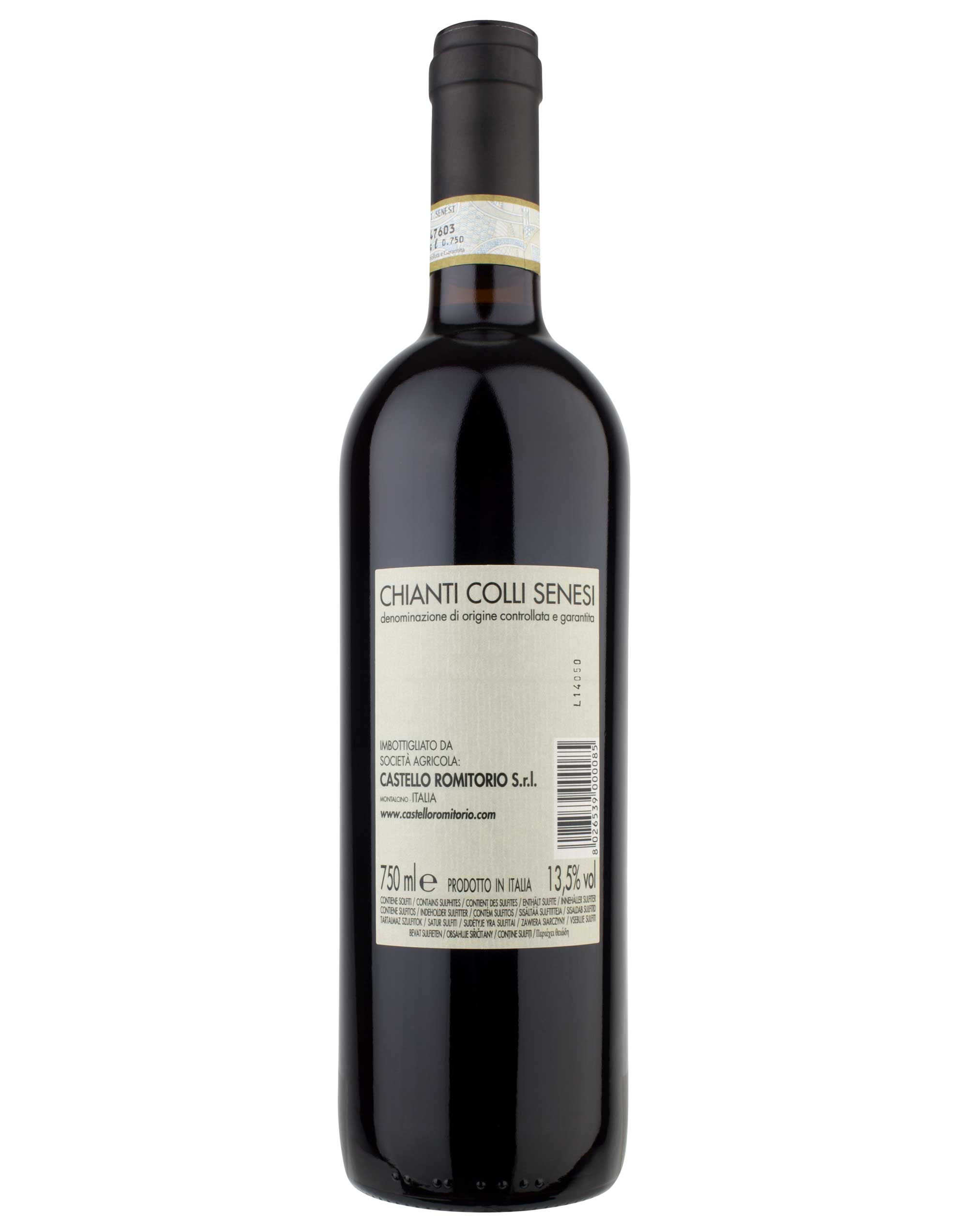 Chianti Colli Senesi DOCG Castello Romitorio 2015 0,75 ℓ