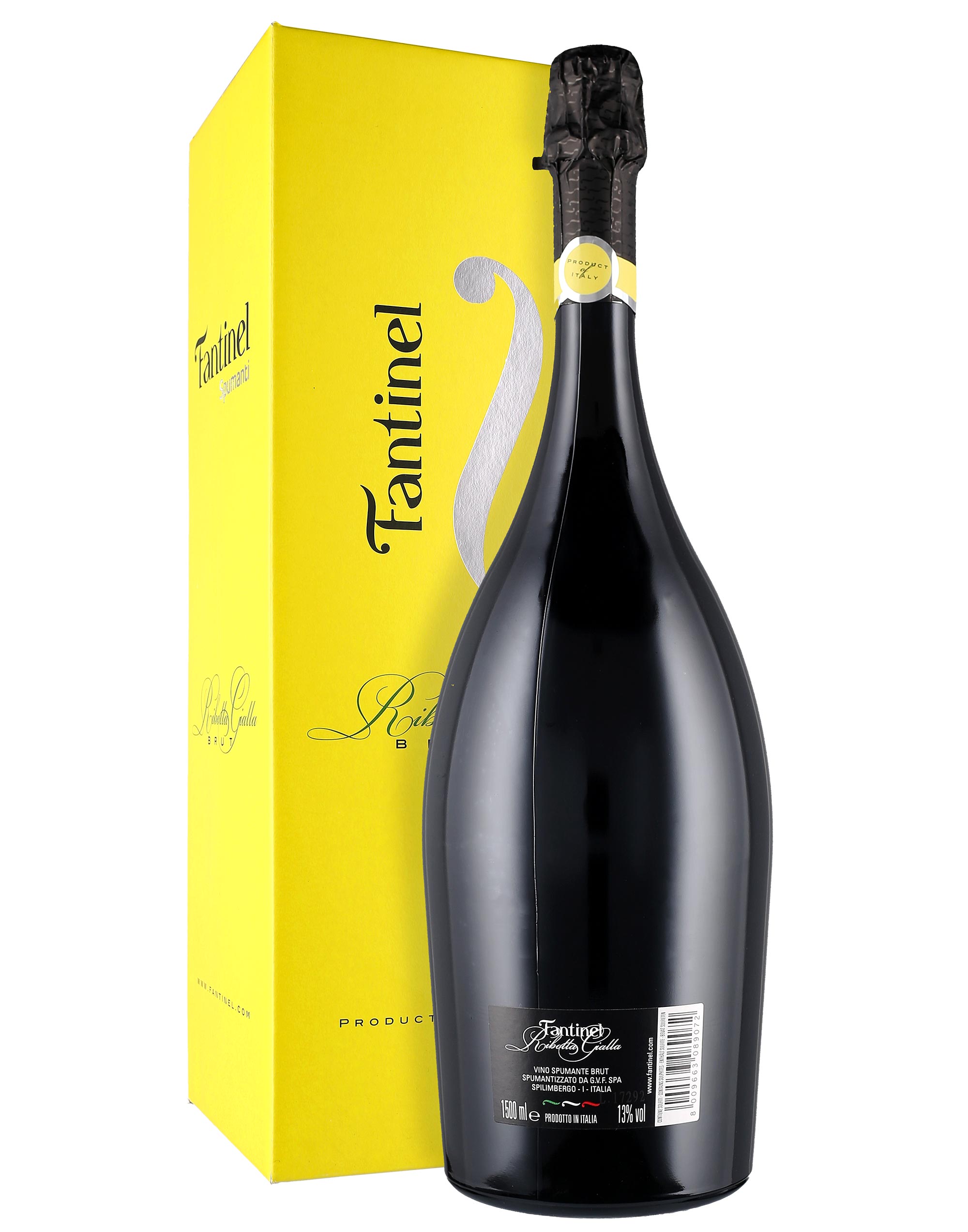 Vino Spumante di Qualità Ribolla Gialla Brut Fantinel Magnum 1,5 ℓ,...