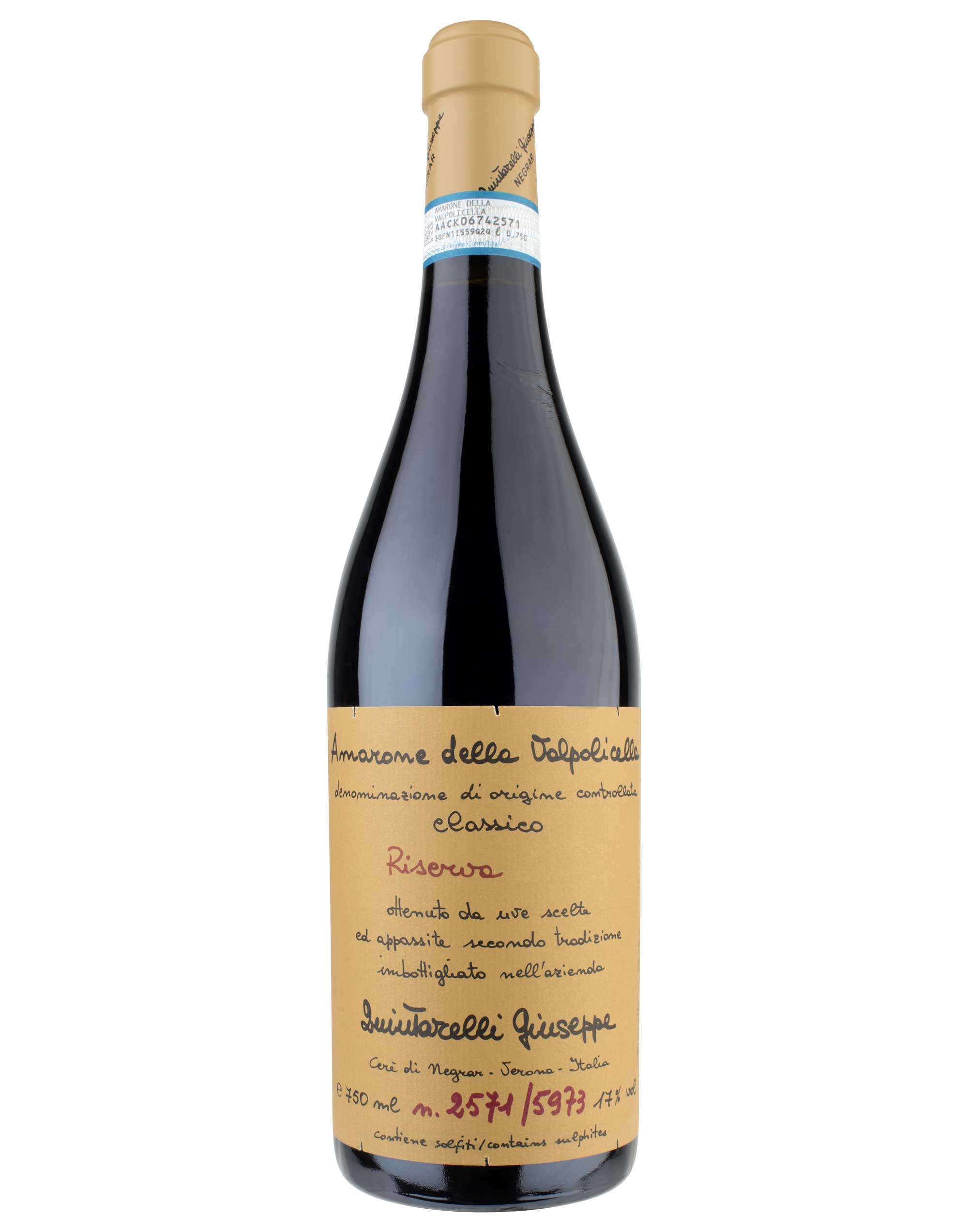 Amarone della Valpolicella Classico Riserva DOCG Giuseppe Quintarel...