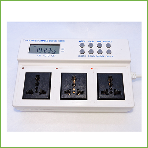 This Programmable Timer with 3 sockets each individually controllable