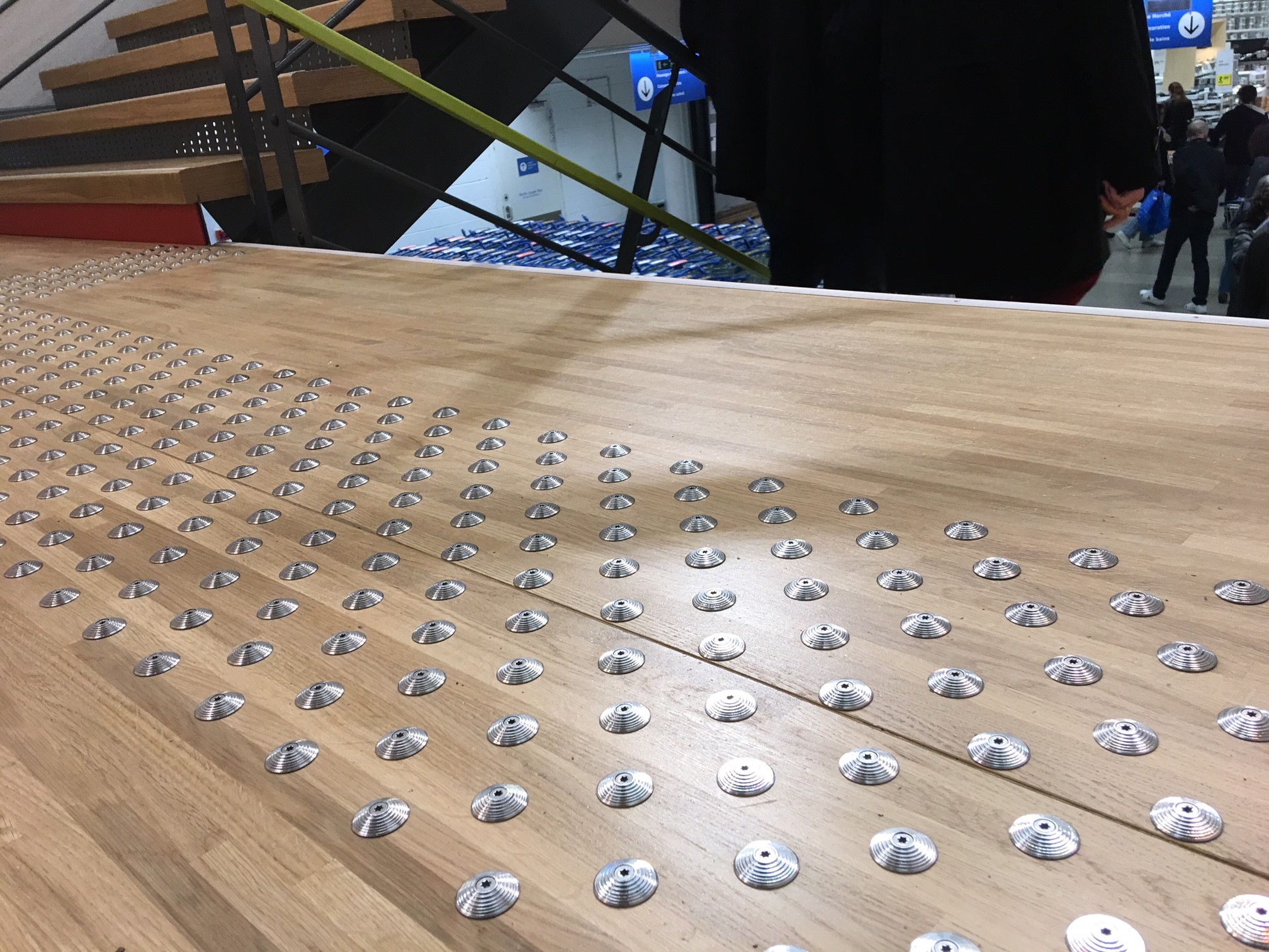 PLOT PODOTACTILE INOX PP5I de PROOPLE : fiche produit et informations ...