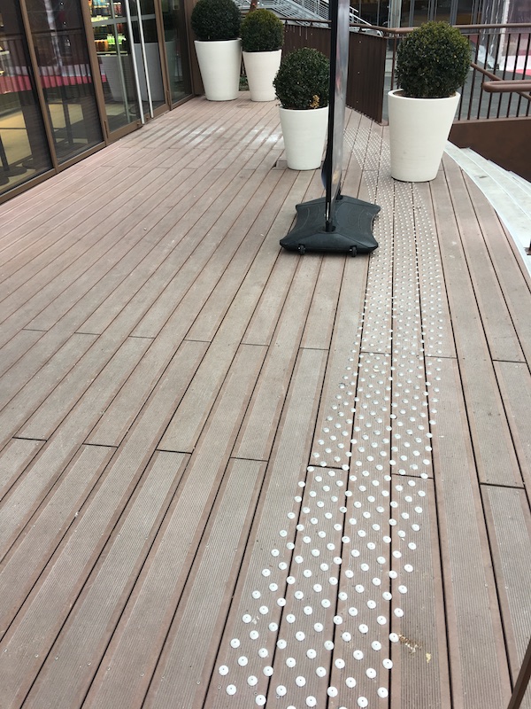 PLOT PODOTACTILE INOX PP5I de PROOPLE : fiche produit et informations ...