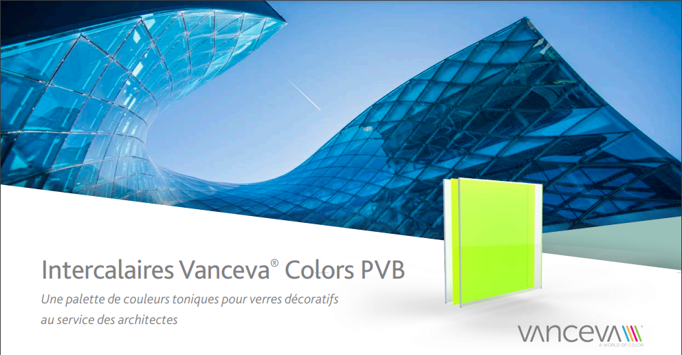 VANCEVA intercalaires colorés pour verre feuilleté de Eastman France ...