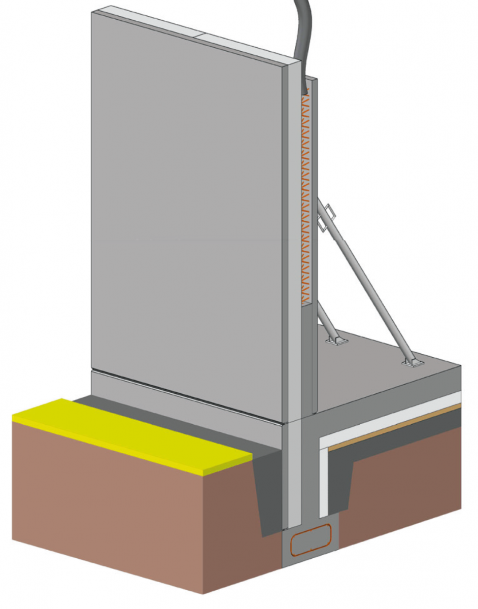 Isolation intégrée des murs béton - Knauf XTherm Mur-B2i Rc120 SE de ...