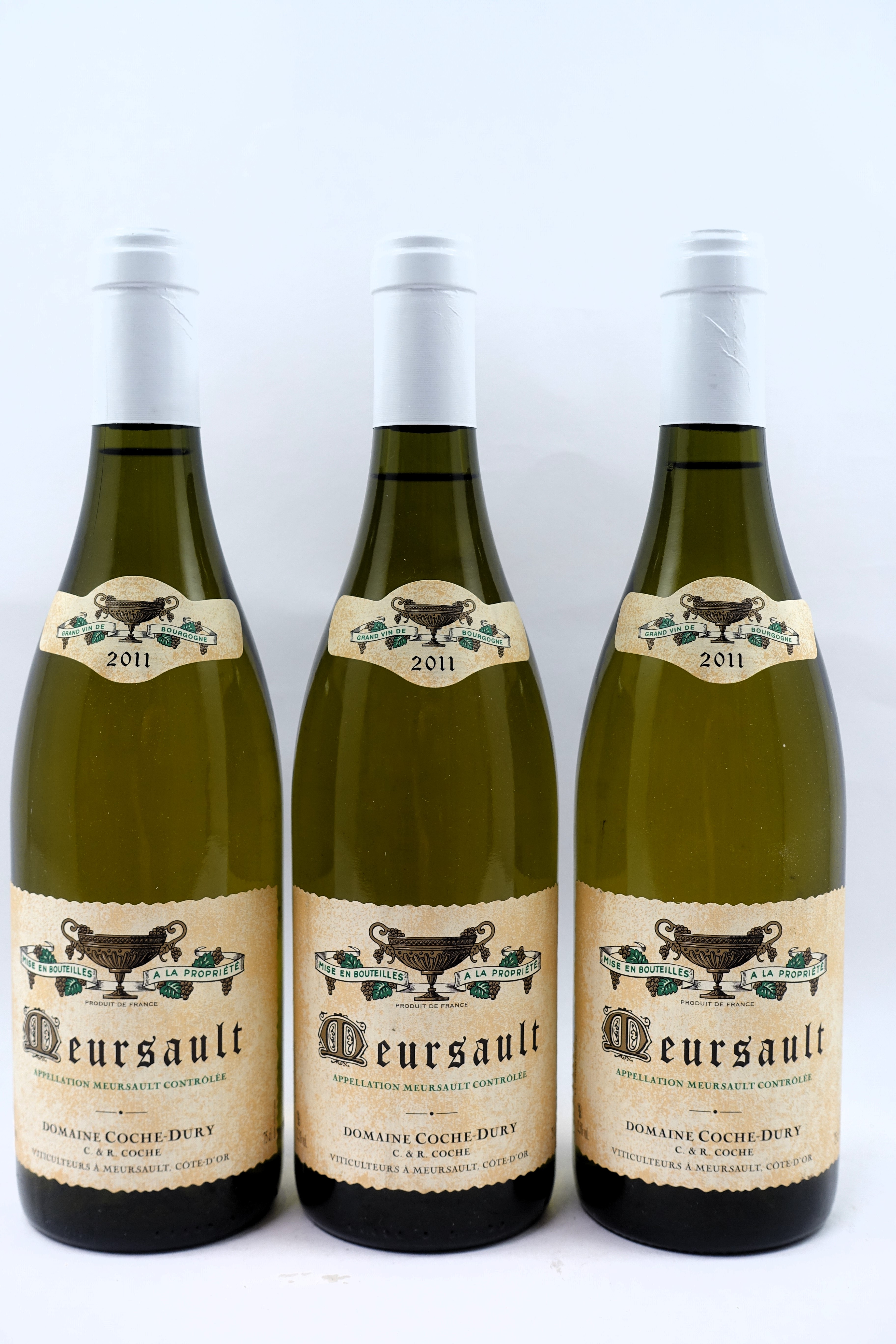 3 bts MEURSAULT 2011 J.F Coche Dury | Artcurial