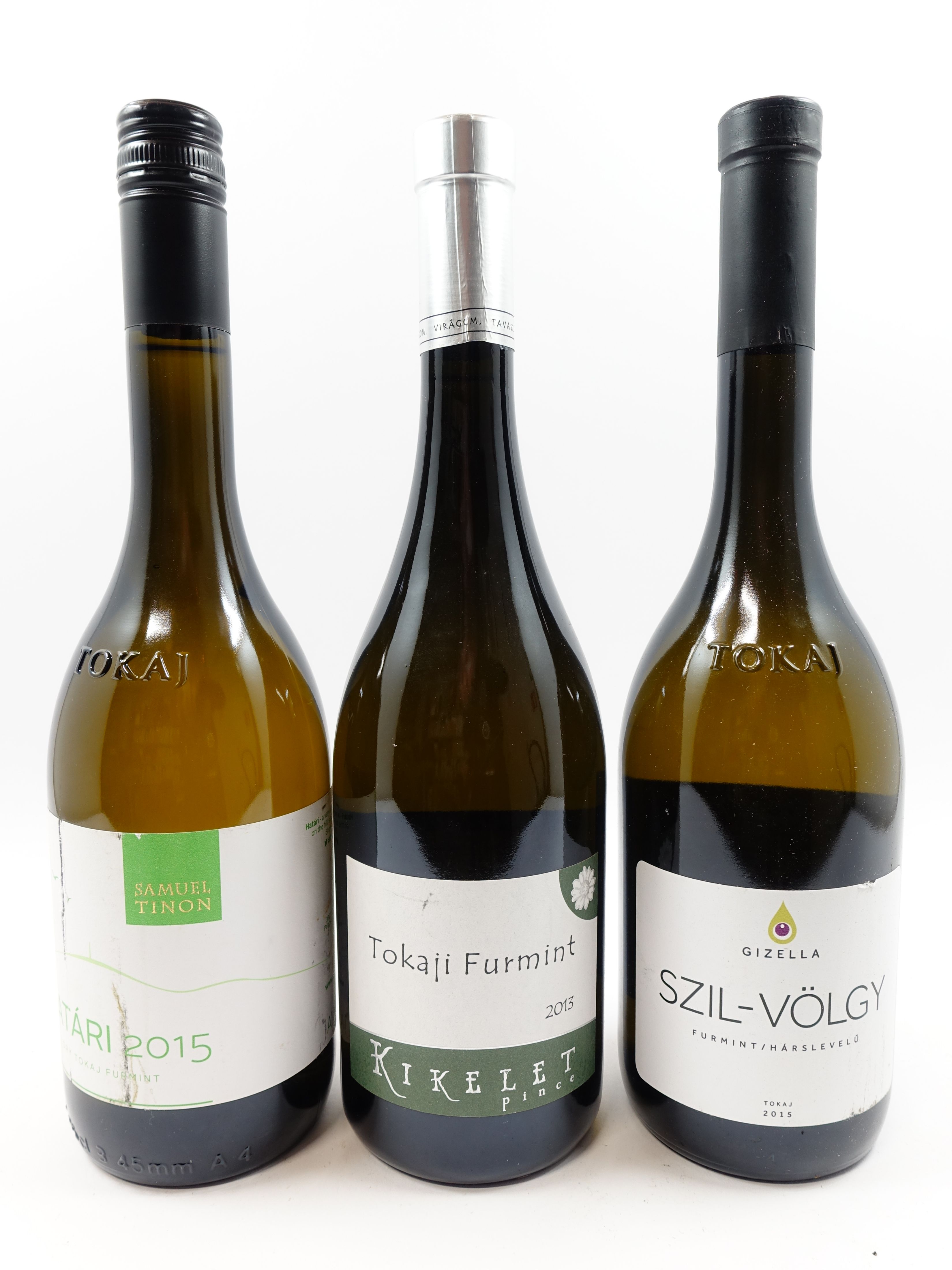 11 bouteilles 1 bt : Hongrie - TOKAJI 2015 (blanc sec) Furmint "Hatary ...