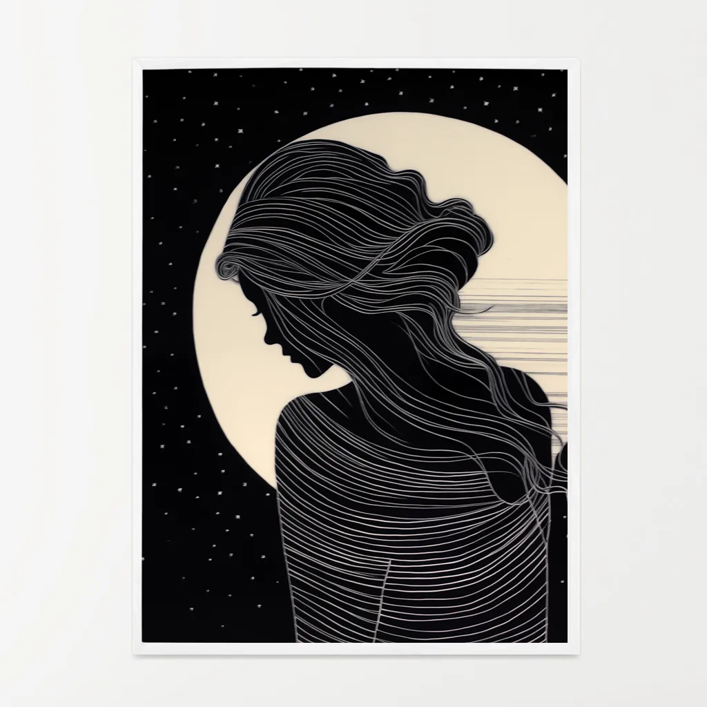 Moonlit Muse - ARTdesign ארט דיז'יין - תמונות לבית