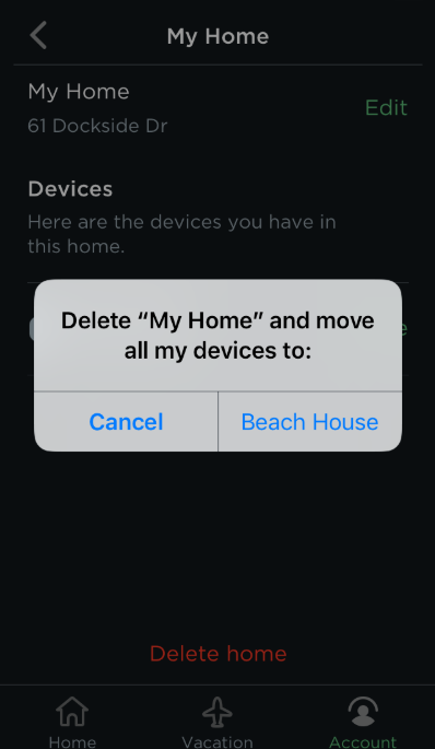How to use the ecobee app