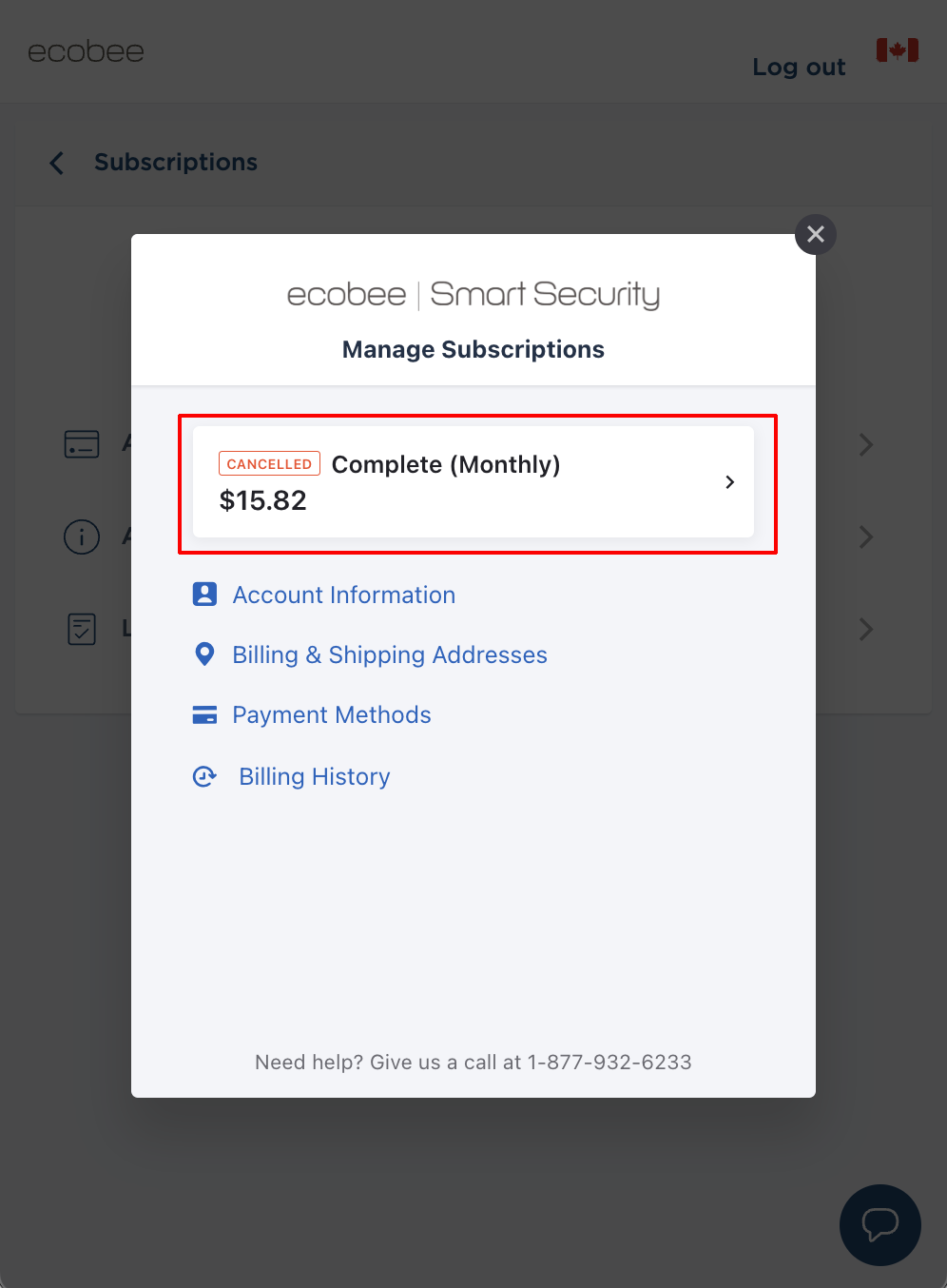 Redeeming your Smart Security Subscription