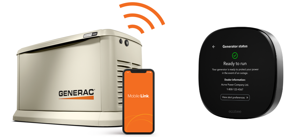 ecobee + Generac
