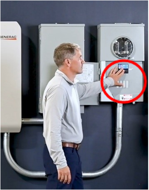 How do I run an outage test on my PWRcell 2 system