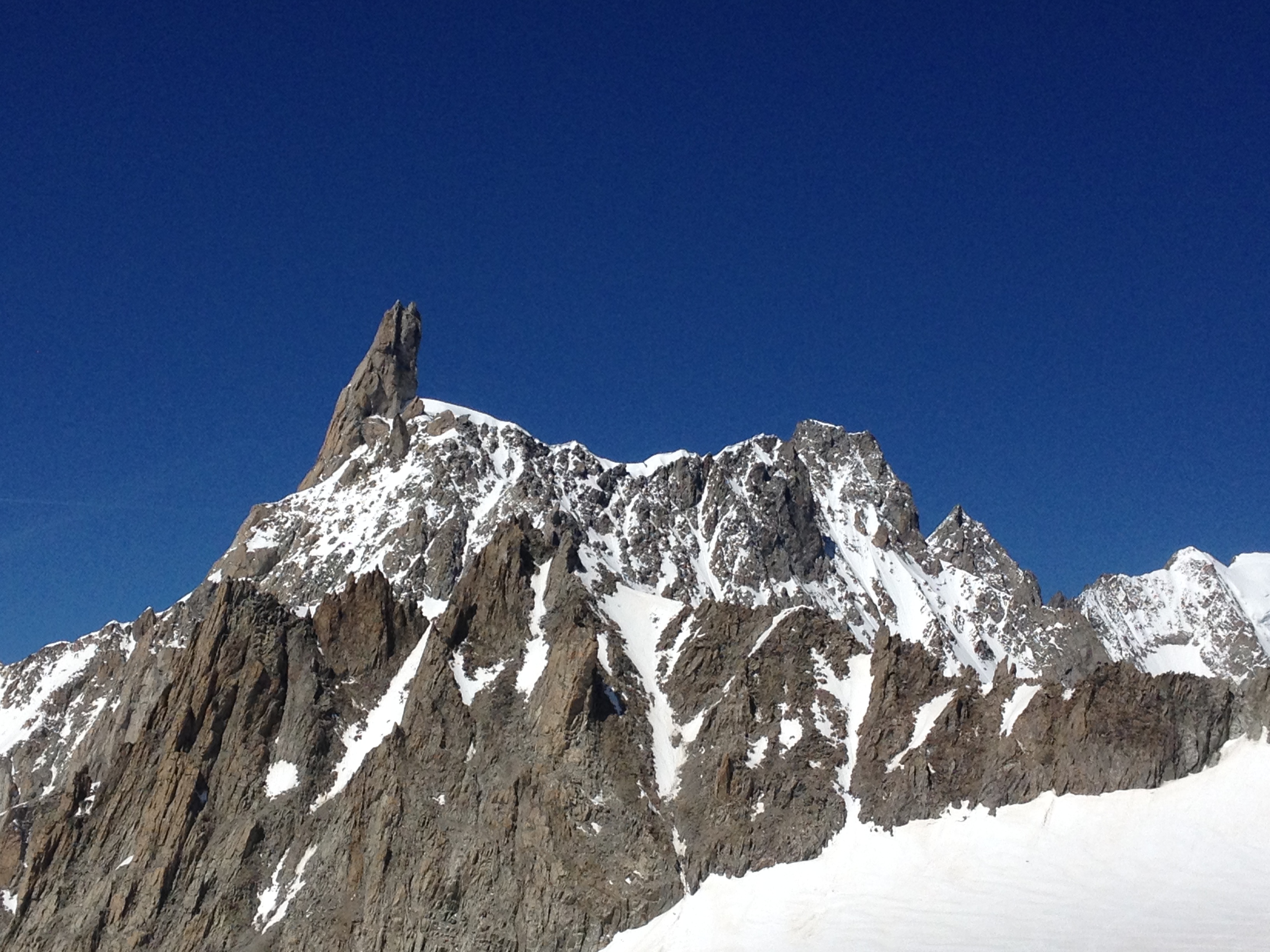 FACE SUD-OUEST DE LA DENT DU GEANT - Blog Montania Sport