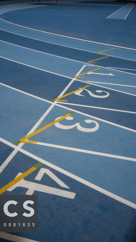 Running Track From Above