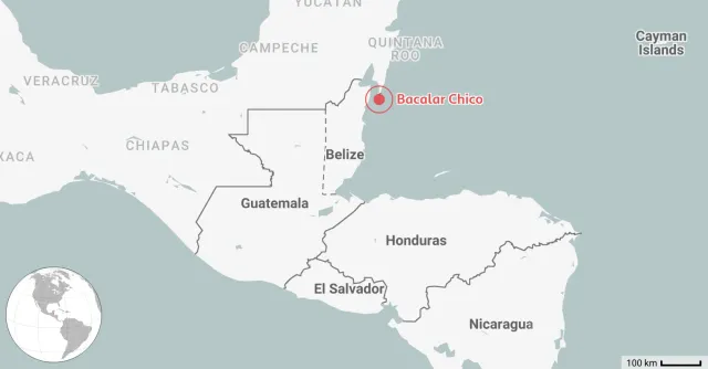 Map of the Best Place to Dive in Belize | SeaCrush