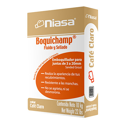 BOQUILLA CON ARENA GRIS 10 KG NIASA | FERRETERIA REFORMA