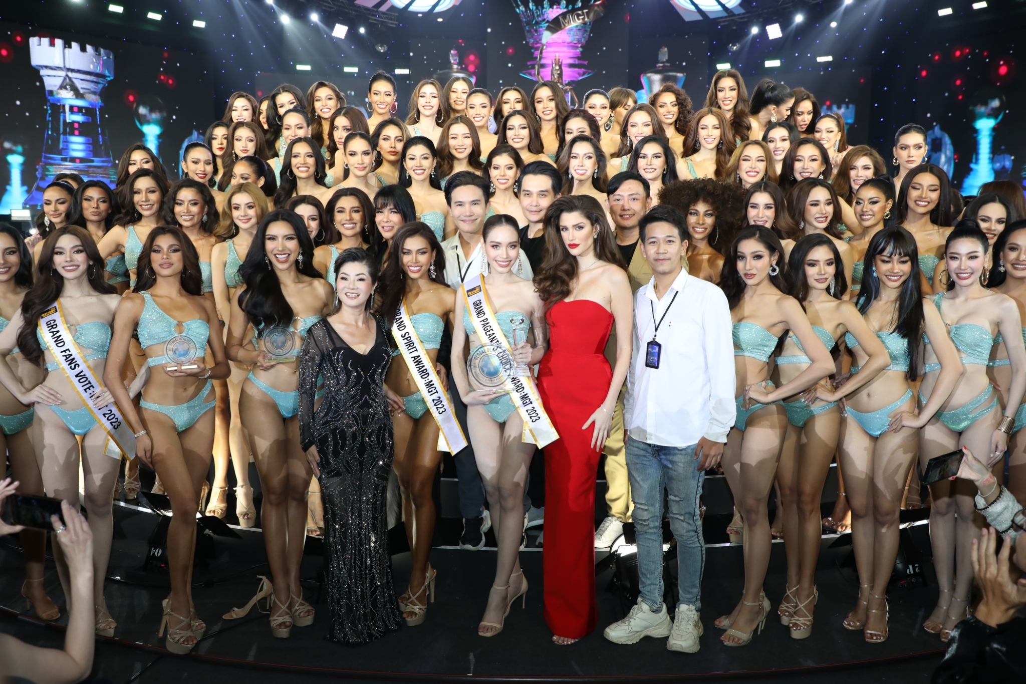 77 สาวผู้เข้าประกวด Miss Grand Thailand 2023 อวดโฉมในรอบ Preliminariy โชว์สุดราตรีหรูหรา-ชุดว่าย ...