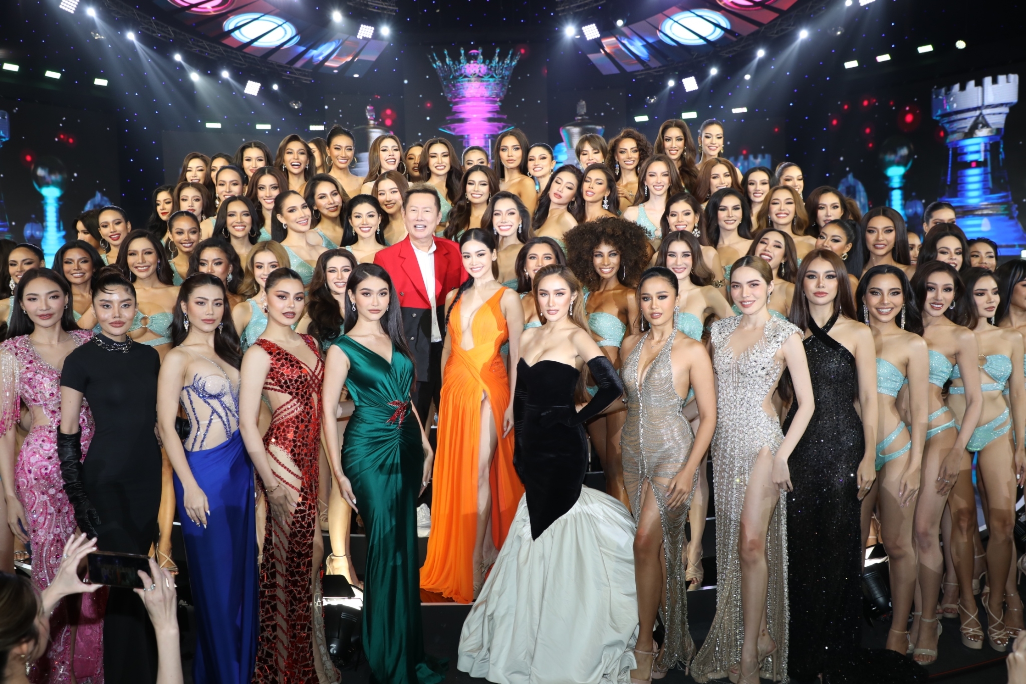 77 สาวผู้เข้าประกวด Miss Grand Thailand 2023 อวดโฉมในรอบ Preliminariy ...