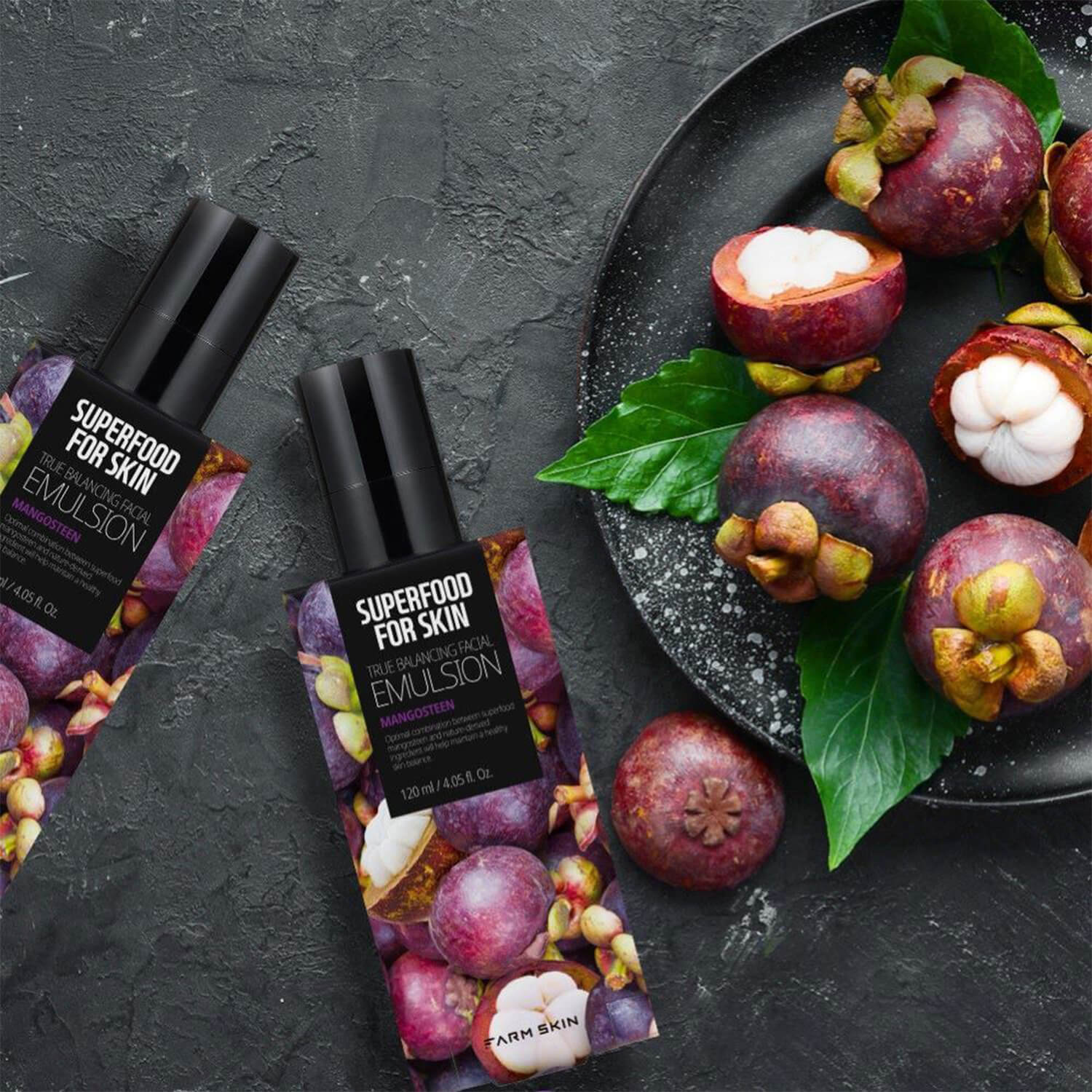 Farmskin Superfood For Skin Mangosteen True Balancing Facial Emulsion ...