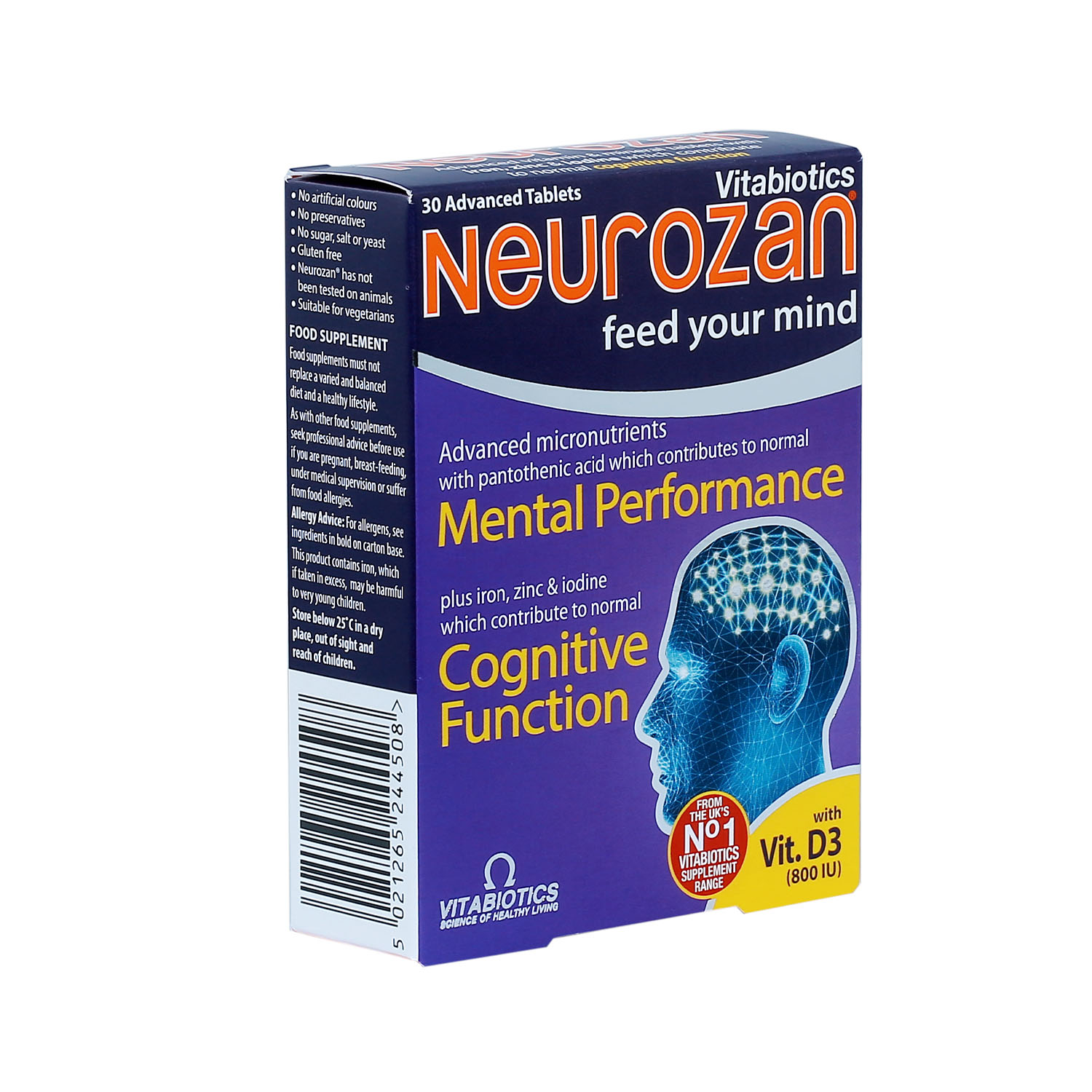 Vitabiotics Neurozan 30 Tablets - Aesthetic Today UAE