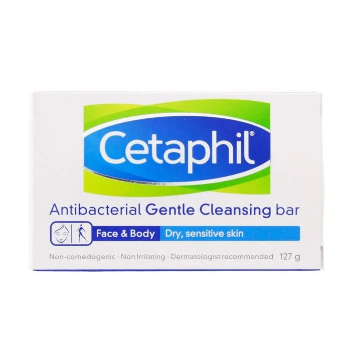 Cetaphil Antibacterial Soap Bar 127gm Aesthetic Today Uae