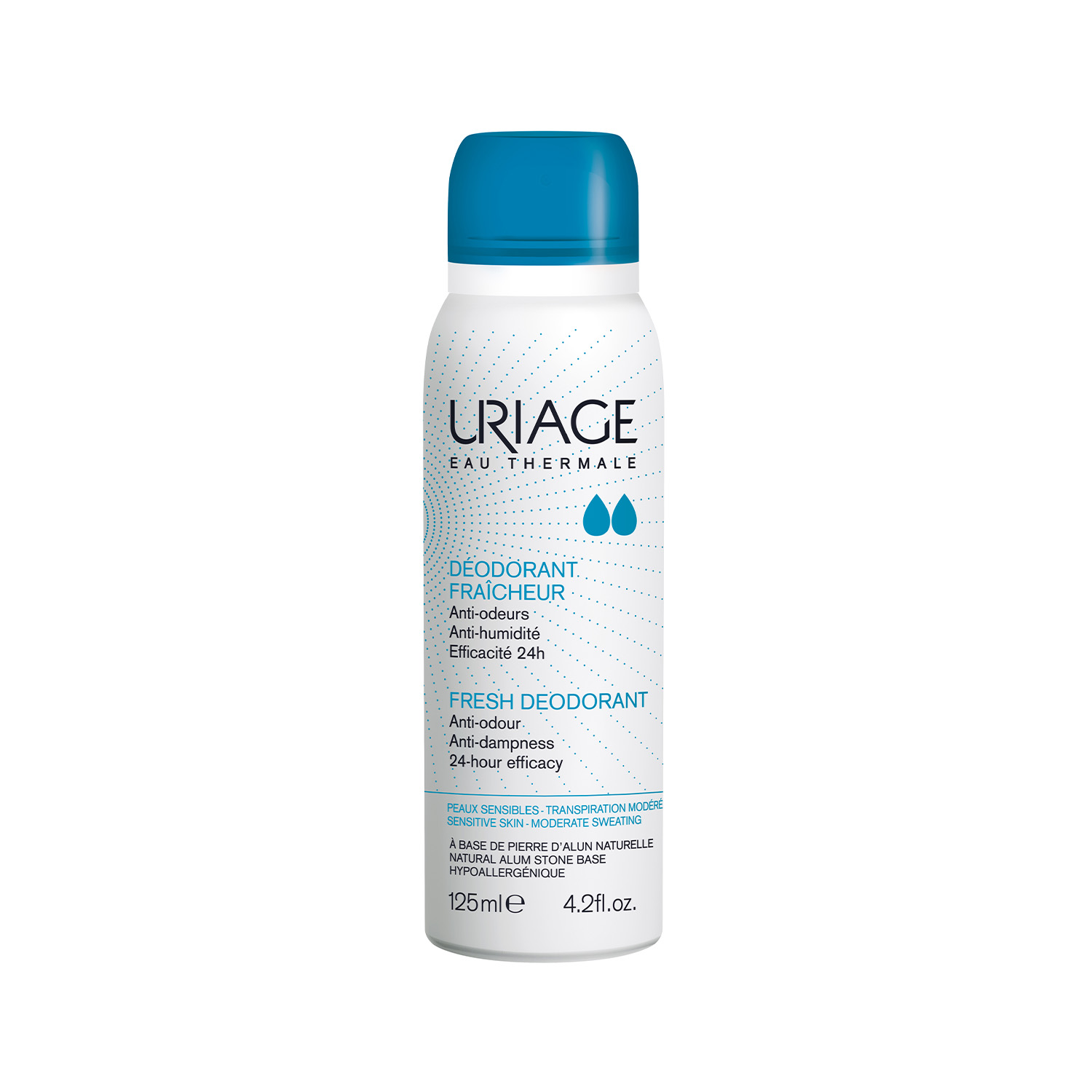 Uriage Fresh Deodorant Spray 125ml - Aesthetic Today UAE