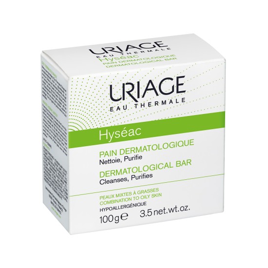 Uriage Hysec Pain Soap Free Bar 100gm Face and Body - Aesthetic Today UAE