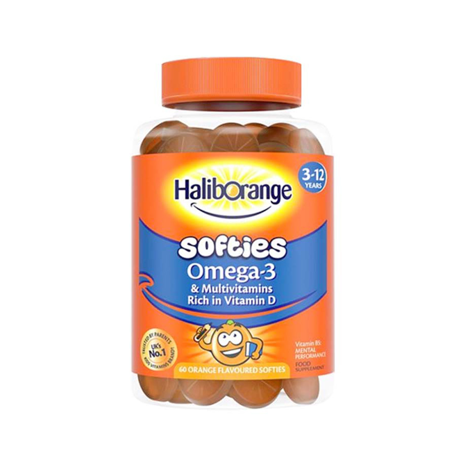 Buy Haliborange Softies Omega 3 & Multivitamins 60's | Aesthetic Today UAE