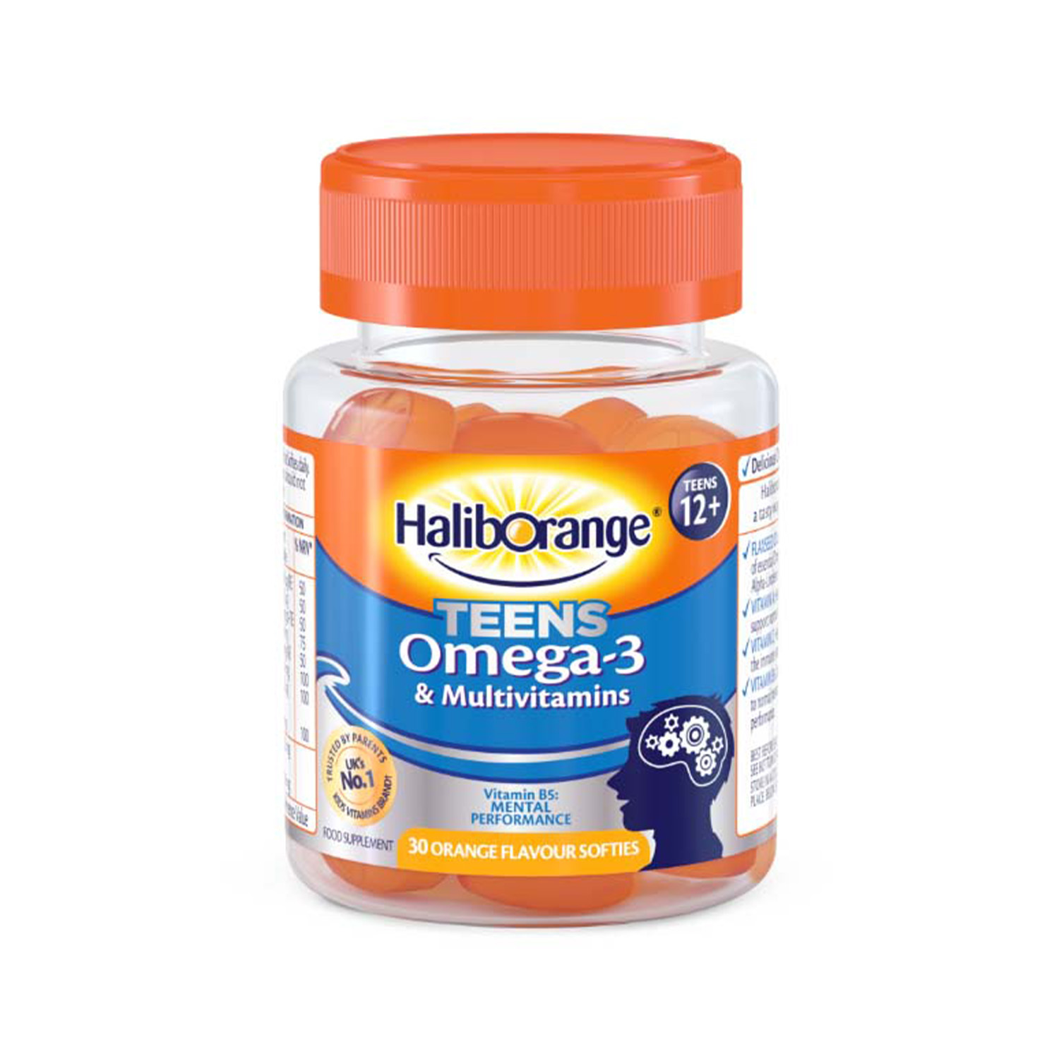 Buy Haliborange Teens Omega 3 & Multivitamins 30 Caps | Aesthetic Today UAE