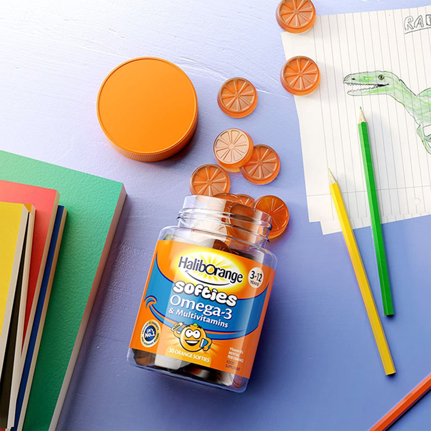 Buy Haliborange Softies Omega 3 & Multivitamins 30's | Aesthetic Today UAE