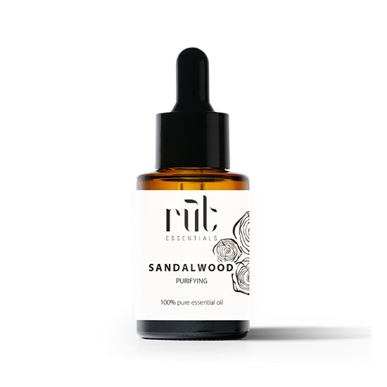 Rut Essentials Oil Sandalwood 10ml - Aesthetic Today UAE