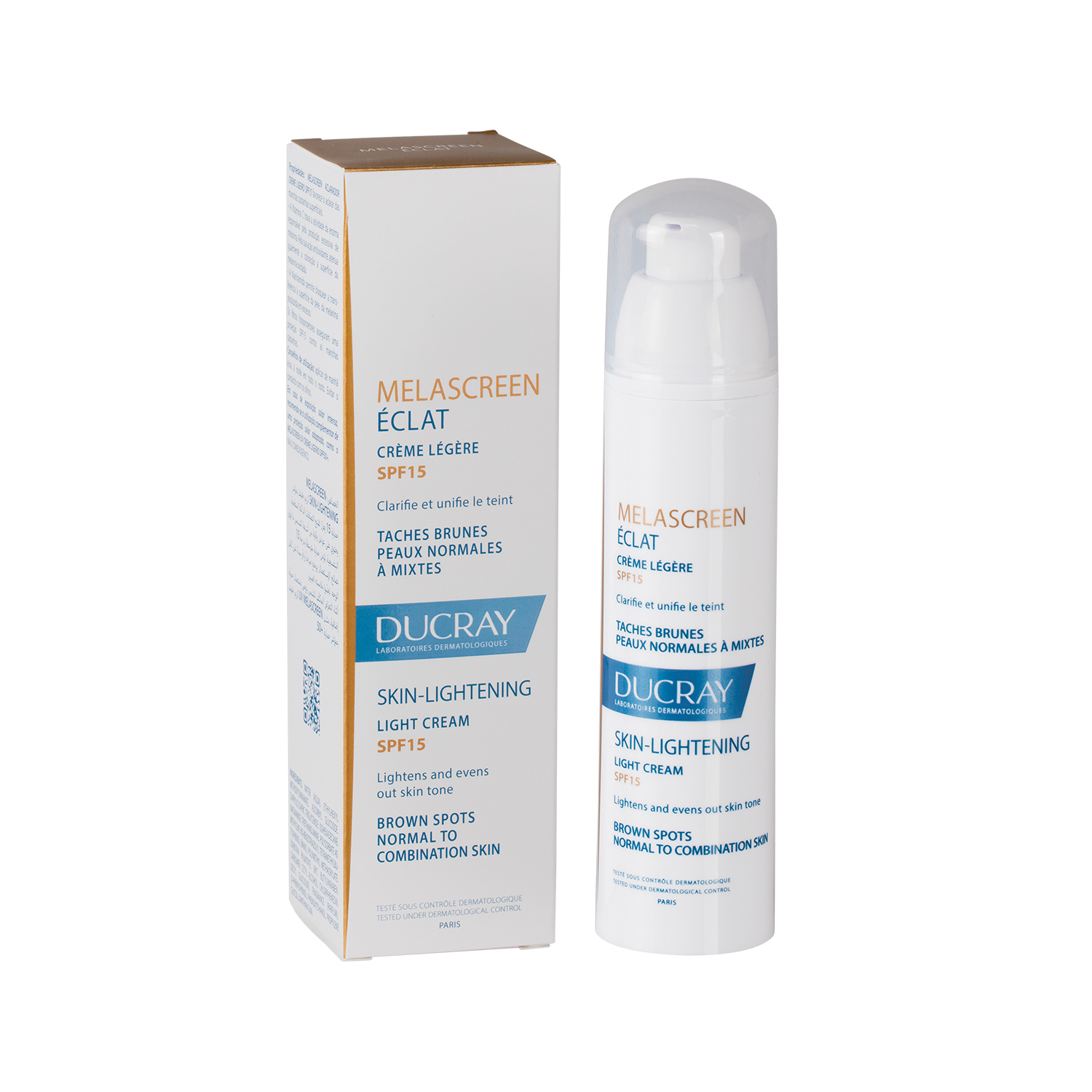 Ducray Melascreen Eclat Spf15 Lightening Face Cream 40 ml - Aesthetic ...