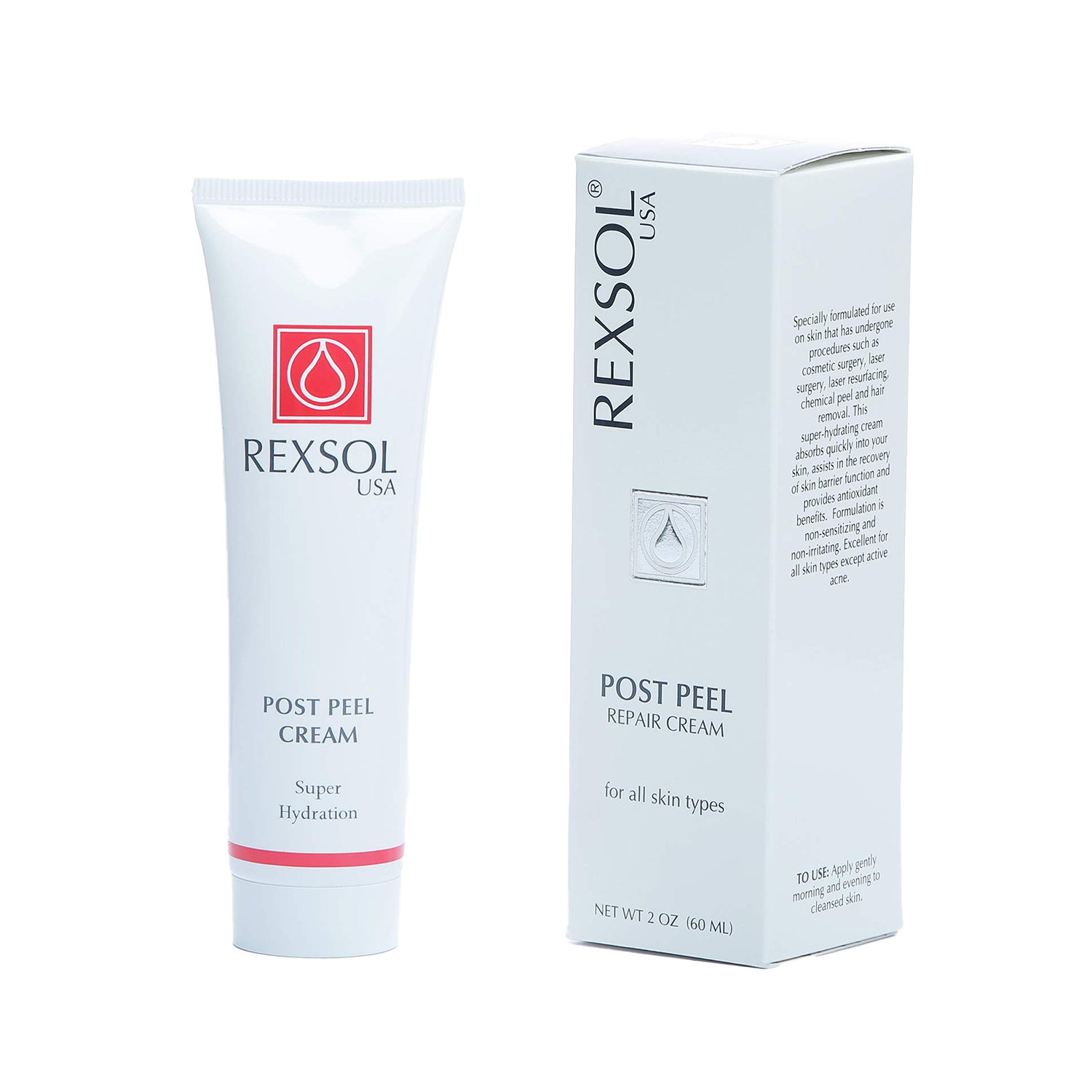 Rexsol Post Peel Cream 60ml - Aesthetic Today UAE