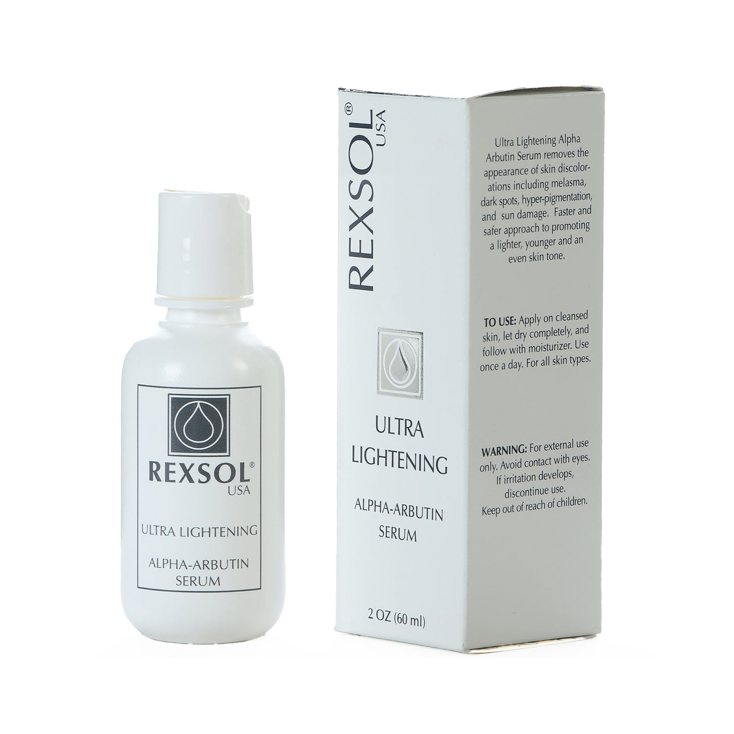 Rexsol Ultra Lightening Face Serum 60 ml with Alpha Arbutin- Aesthetic ...