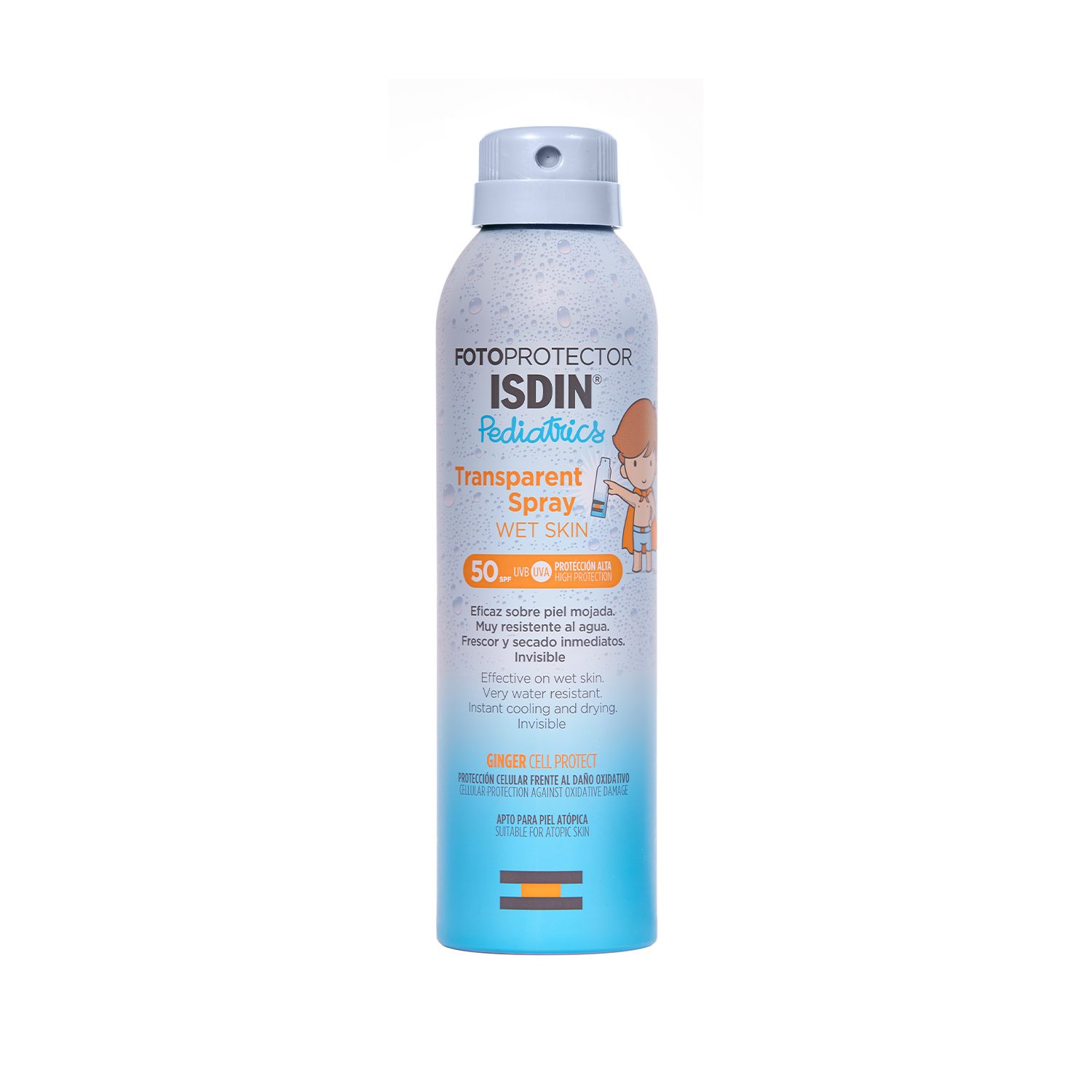 Isdin Kids Sunscreen Fotoprotector Spf50 Transparent Wet Skin 250 mL ...