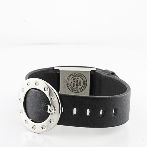 Ladies Baume & Mercier Vice Versa Diamond Bracelet In Box Watch Leather ...