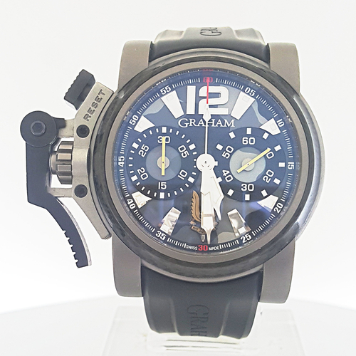 Rare Graham Chronofighter Titanium SAS Limited Night Camouflage Watch ...