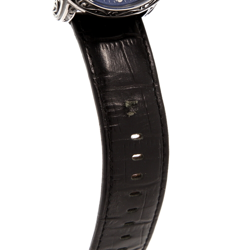 Invicta Excalibur Limited Edition Black Leather Strap 52mm Men's Watch ...