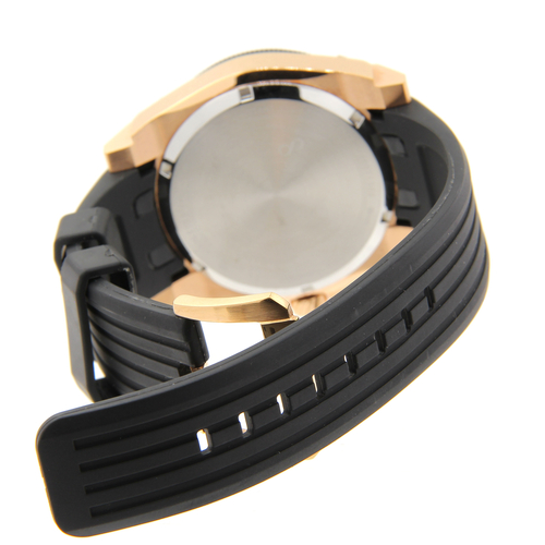 Bulova 98B152 Precisionist Analog Chronograph Black Rose Gold 46.5mm ...