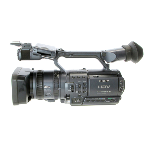 Sony HDR-FX1 3CCD HDV Handycam 12x Optical Zoom Camcorder with Mini DV ...