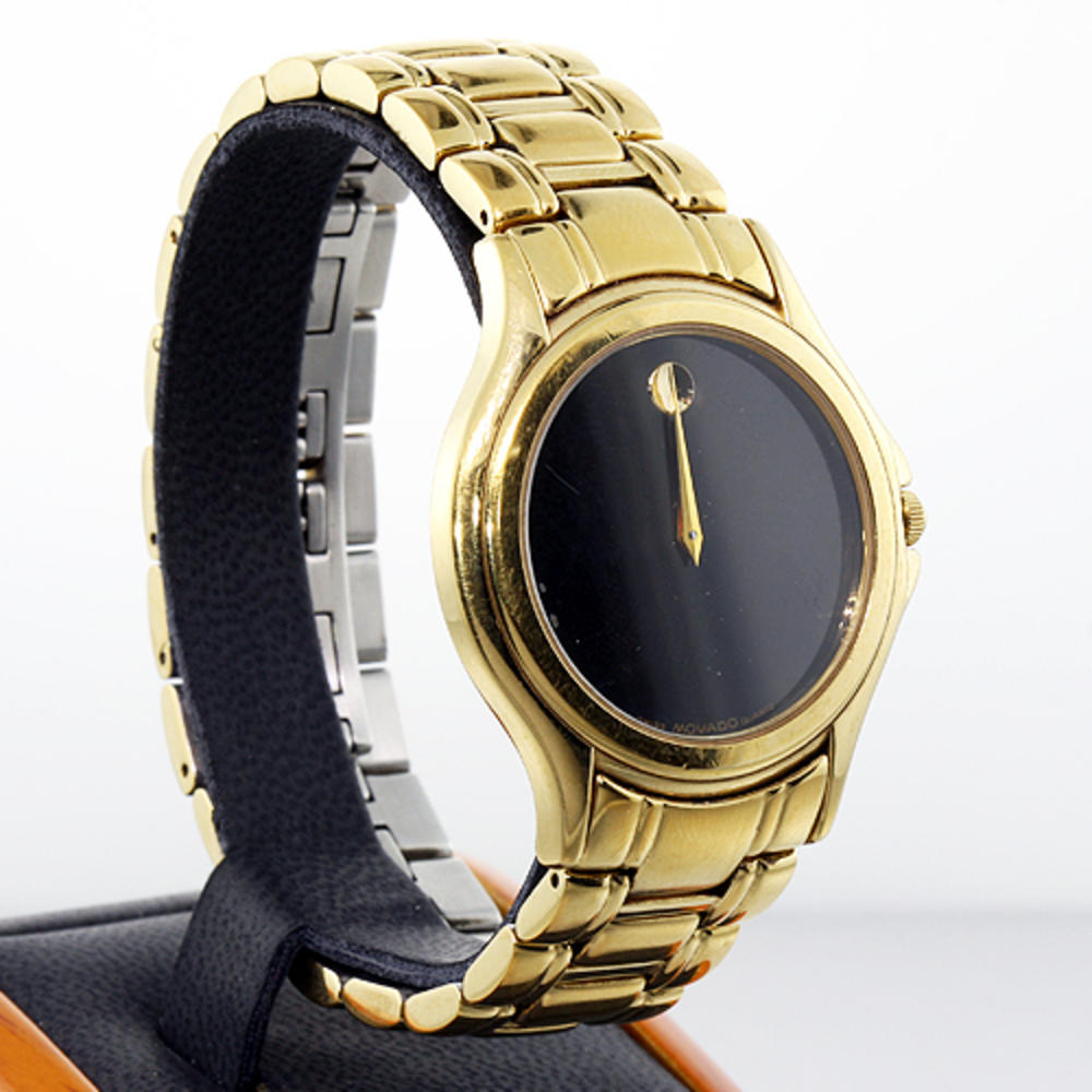 Mens Movado Gold Toned Museum 87.E4.0863 Watch | Online Pawn Shop | Out ...