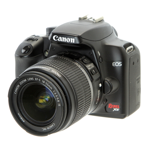 Canon EOS Rebel XS Digital SLR Camera w/ 18-55mm & 55-250mm Lenses ...