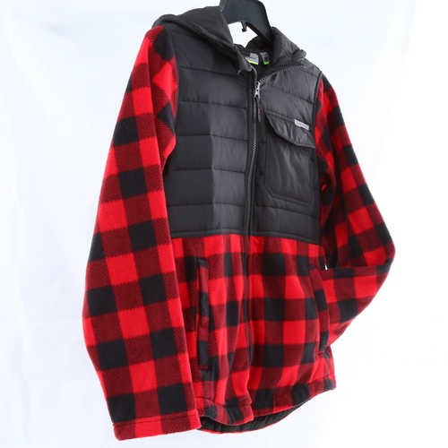 Free Country Black/Red Quilt & Fleece Jacket (Big Boys) - 54-B974192 ...