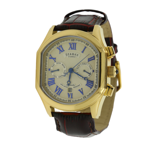 Stauer 27Jewels Skeleton Back, Date Sub-dials, 19793 Automatic Men's ...