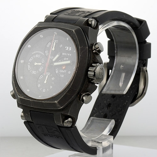 Genuine TB Buti Yannick Sport Black Rain Chrono Watch | Outofpawn.com