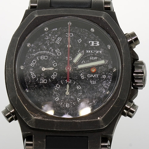 Genuine TB Buti Yannick Sport Black Rain Chrono Watch | Outofpawn.com