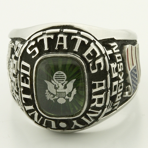 Balfour Stainless Steel United States Army Ring | Outofpawn.com